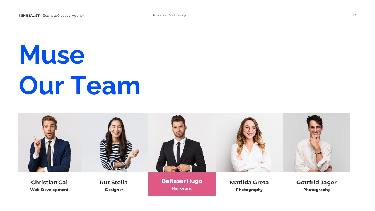 Muse - Creative Agency Powerpoint Presentation Templates, Presentation ...