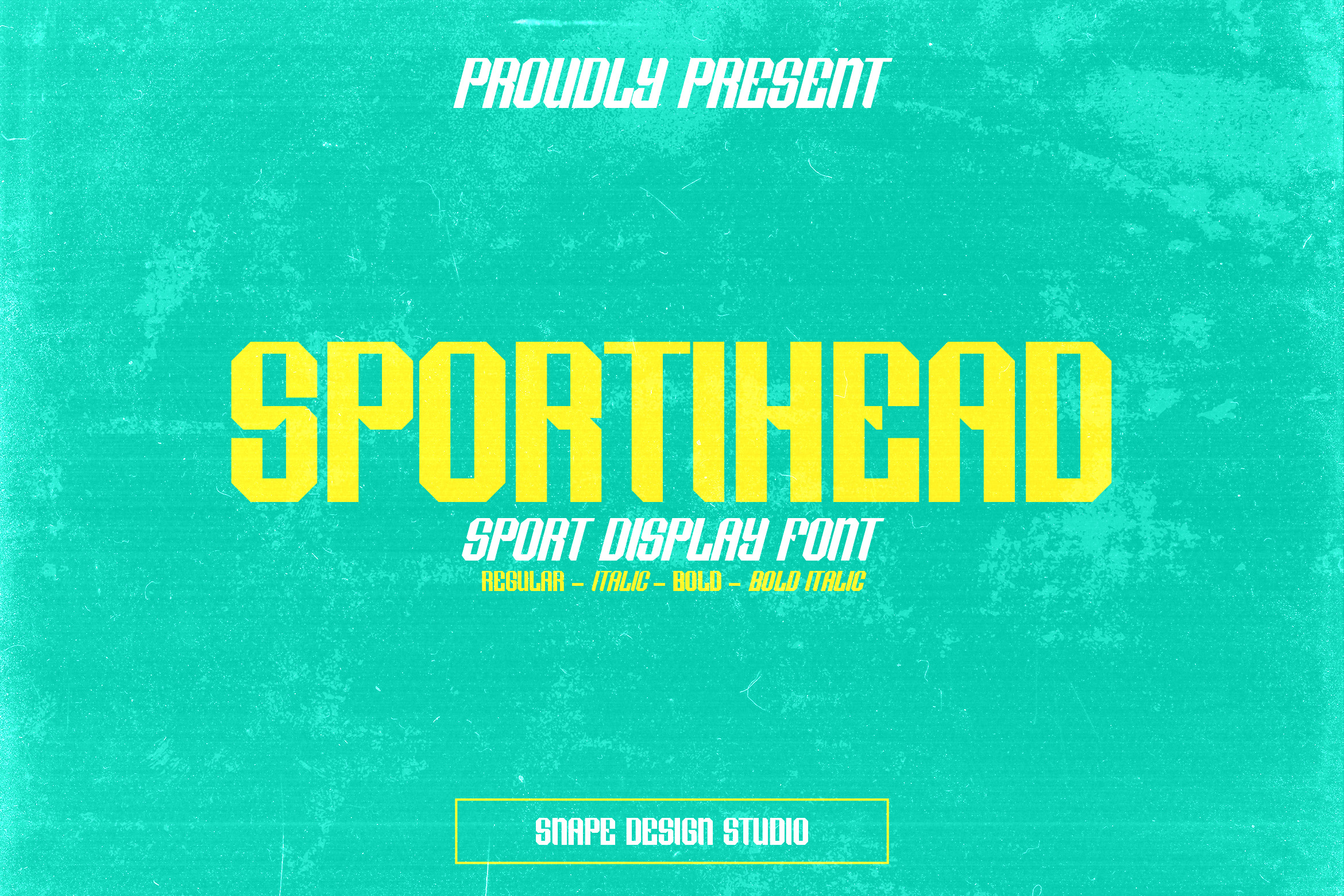 Sportihead - Sport Font, Fonts | GraphicRiver