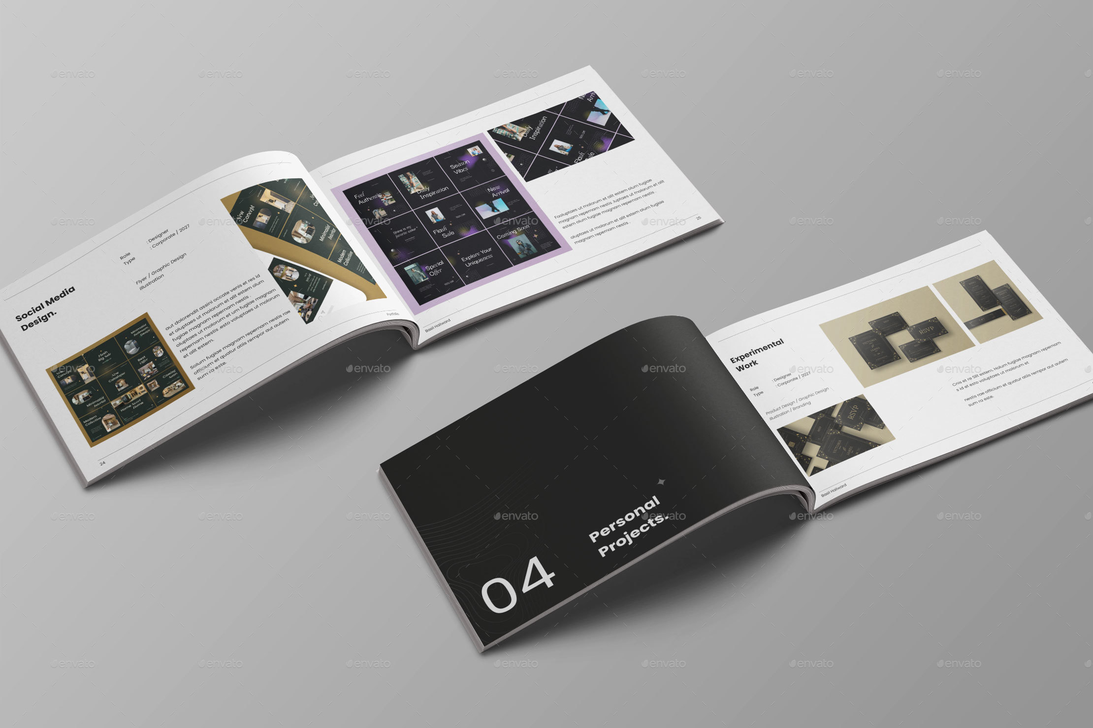 Graphic Design Portfolio | Tropo, Print Templates | GraphicRiver