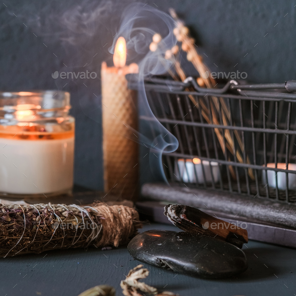 Tarot, astrology,Esoteric, Occult mystical ritual scene of sorcery ...