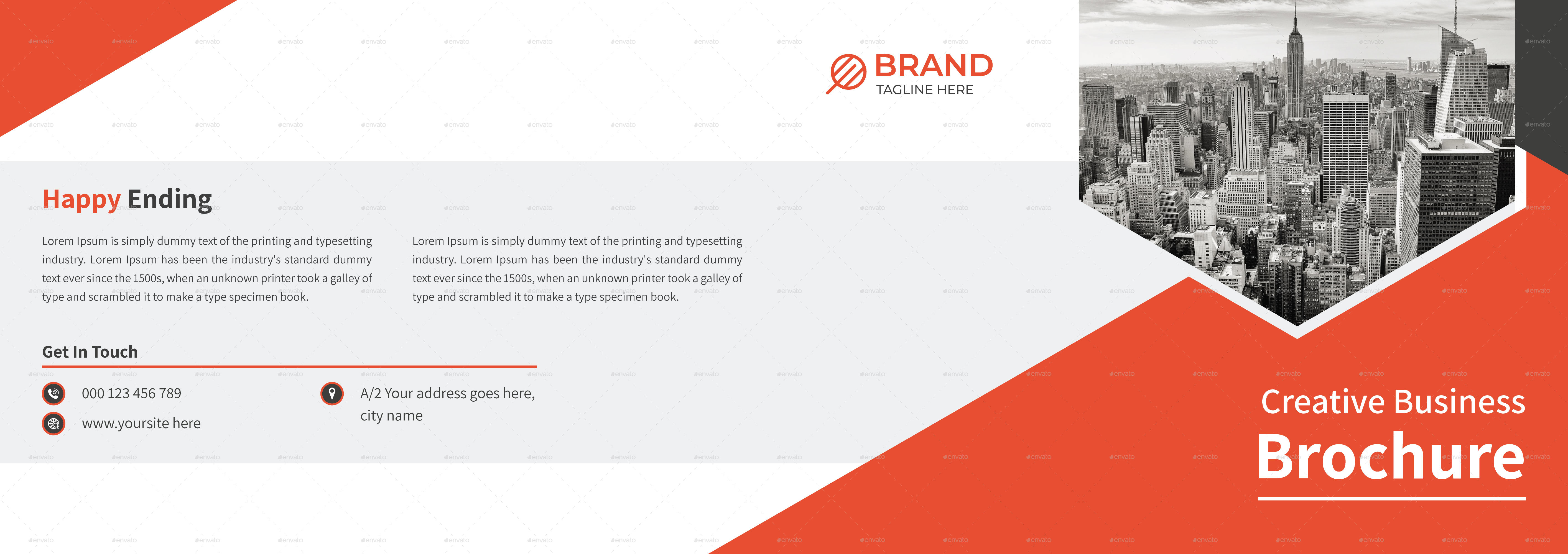 Landscape Brochure Design, Print Templates | GraphicRiver