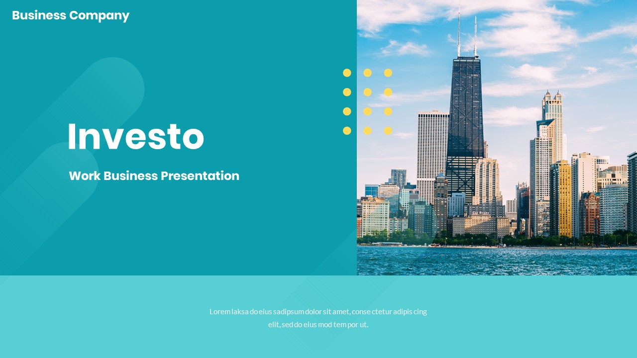 investo - Investation Business Presentation Keynote Template ...