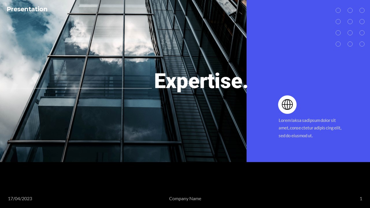 Expertise - Professional Business Company Presentation Google Slides ...