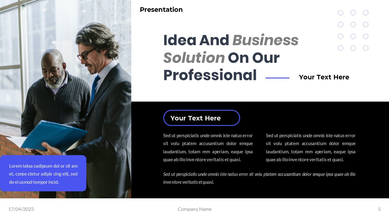 Expertise - Professional Business Company Presentation Powerpoint ...