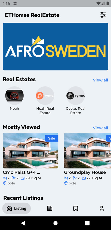 Et Homes - Complete Real Estate Flutter Mobile App by YOHA-TECH | CodeCanyon