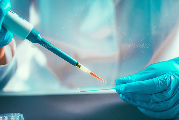 Biotechnology Laboratory Work Stock Photo by microgen | PhotoDune