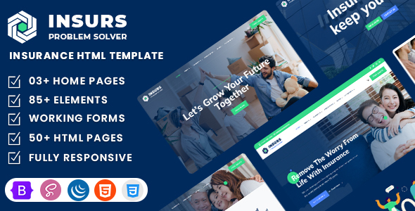 Insurs - Insurance HTML Template by WebsiteDesignTemplates | ThemeForest