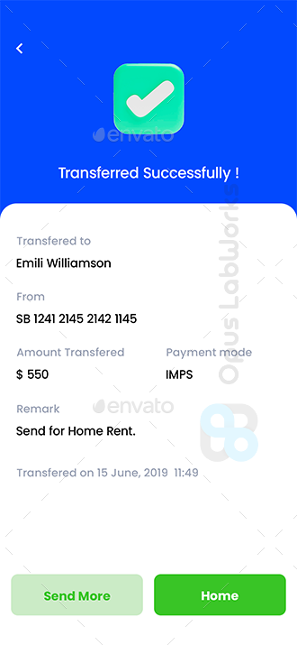Online Banking App UI Kit| Wallet App UI Kit| Net Banking App UI Kit ...