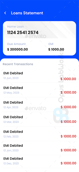 Online Banking App UI Kit| Wallet App UI Kit| Net Banking App UI Kit ...