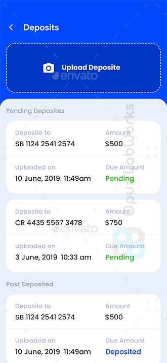Online Banking App UI Kit| Wallet App UI Kit| Net Banking App UI Kit ...