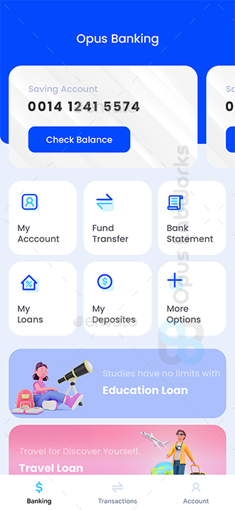 Online Banking App UI Kit| Wallet App UI Kit| Net Banking App UI Kit ...