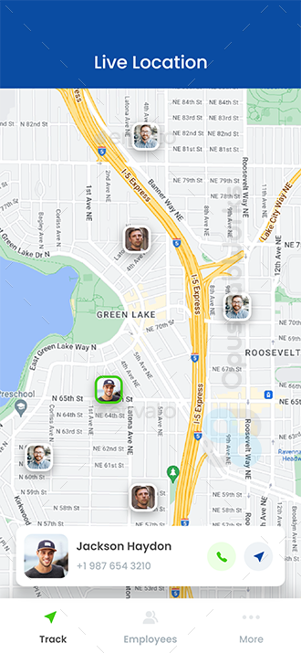 2 Apps | Employee Tracking App UI | Employee Attendance App | Employee ...