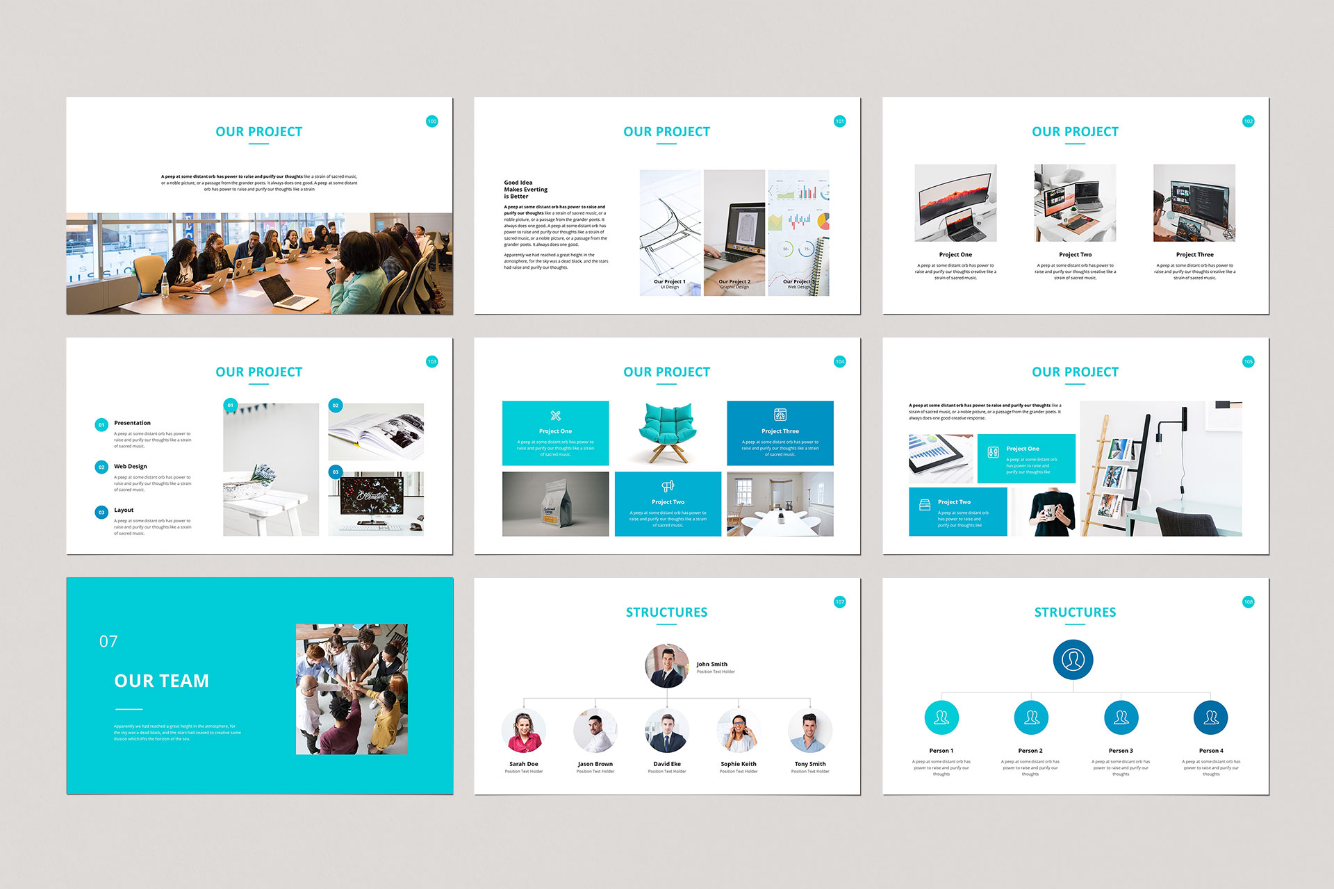 Project Proposal Google Slide Template, Presentation Templates ...