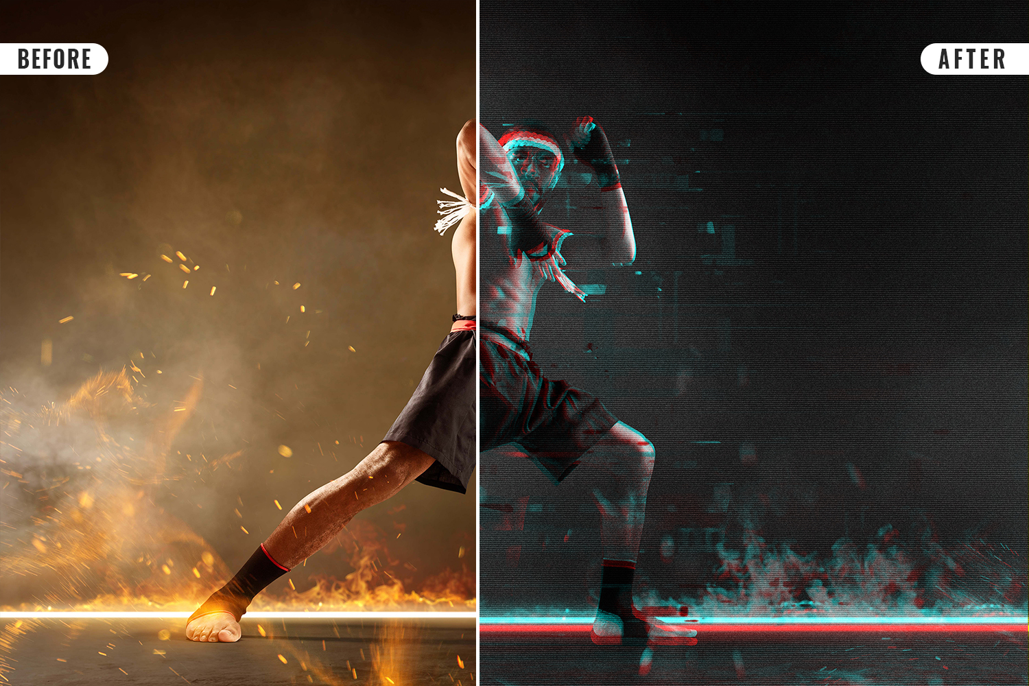 Glitch Photo Effect, Add-ons | GraphicRiver