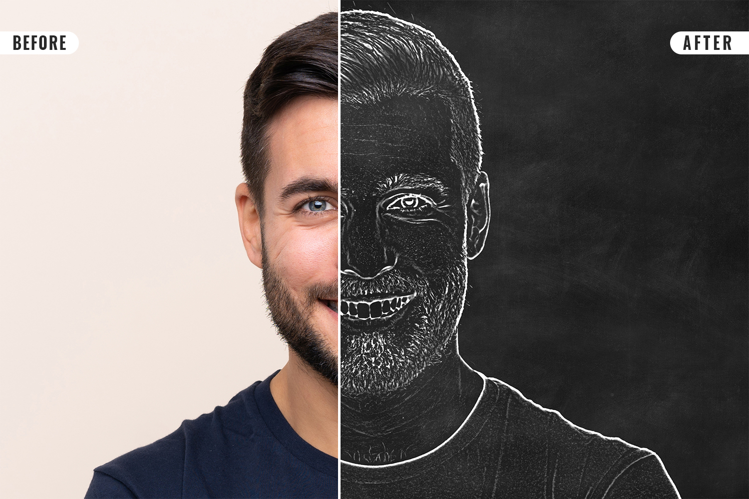 Chalk Photo Effect, Add-ons | GraphicRiver