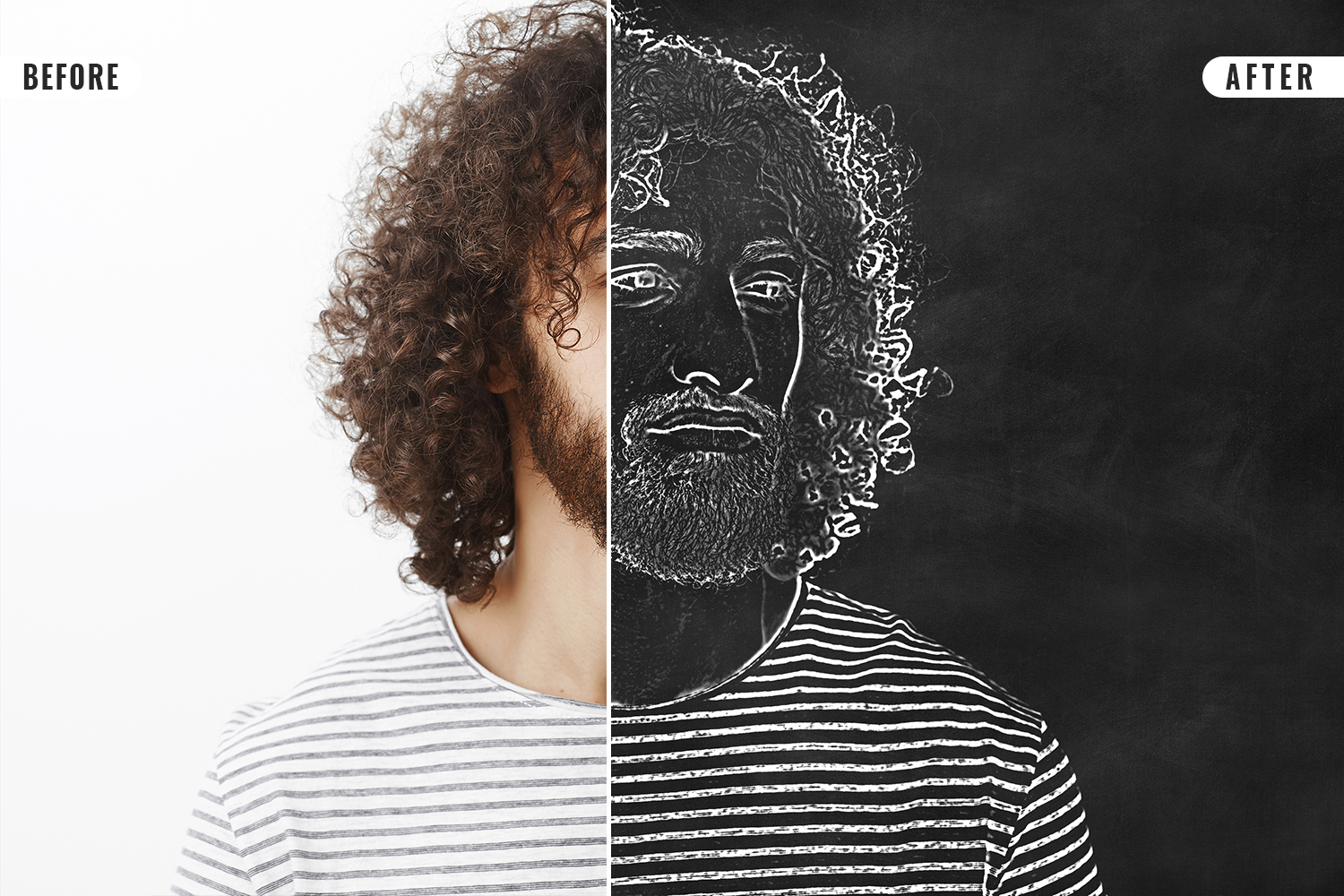 Chalk Photo Effect, Add-ons | GraphicRiver