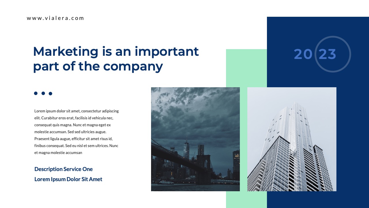 VIALERA – Marketing Business Keynote Template, Presentation Templates