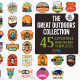 The Great Outdoors Collection, Web Elements | GraphicRiver