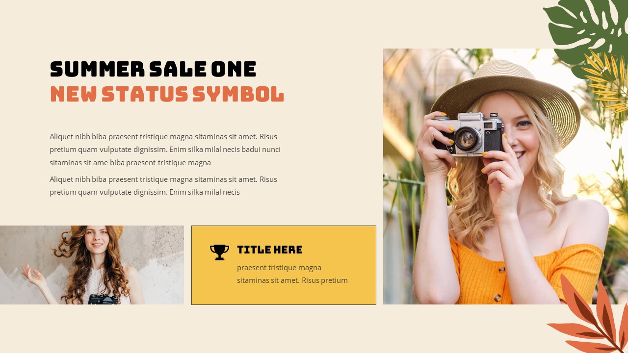 Summer Sale PowerPoint Template, Presentation Templates | GraphicRiver