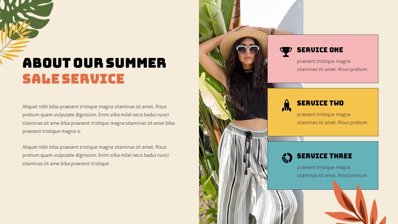 Summer Sale PowerPoint Template, Presentation Templates | GraphicRiver