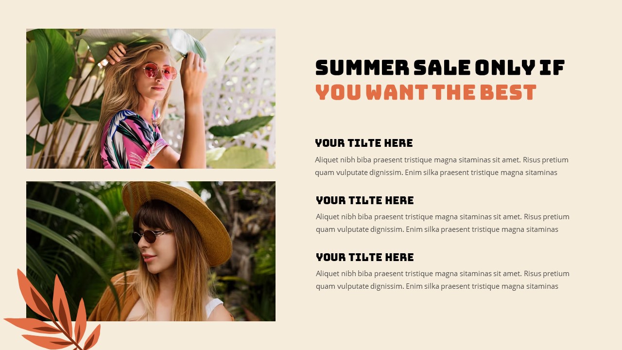 Summer Sale PowerPoint Template, Presentation Templates | GraphicRiver