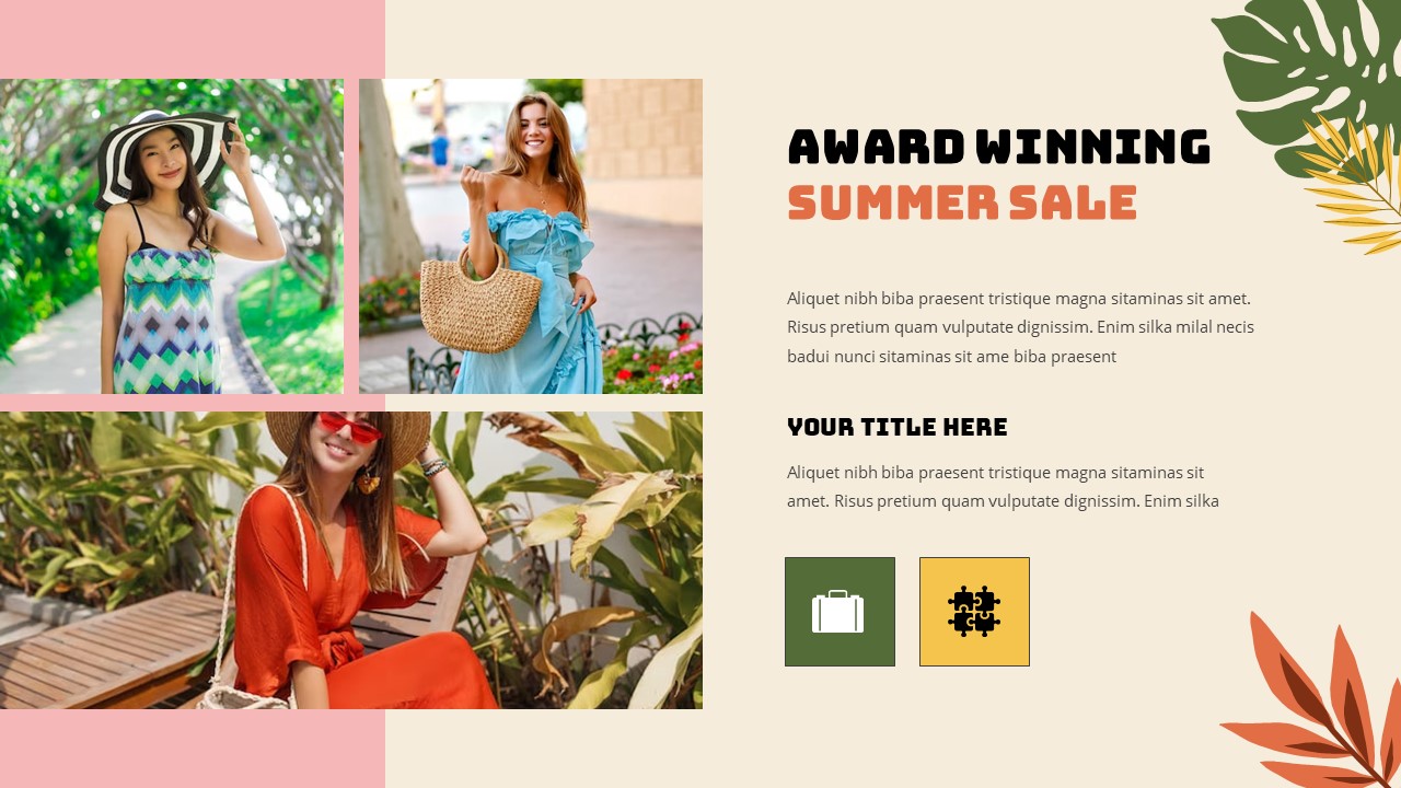 Summer Sale PowerPoint Template, Presentation Templates | GraphicRiver