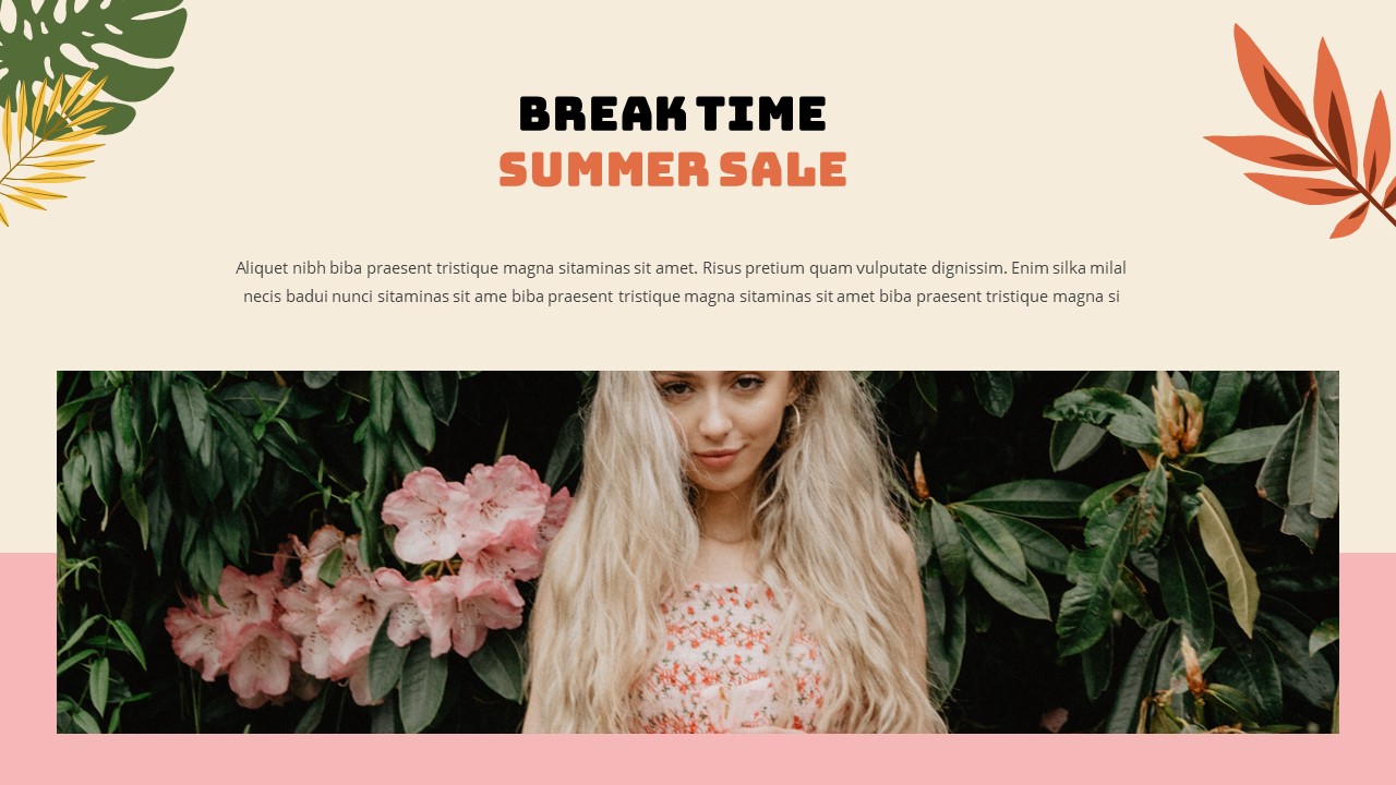 Summer Sale PowerPoint Template, Presentation Templates | GraphicRiver