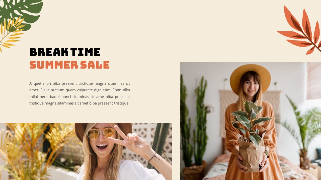 Summer Sale PowerPoint Template, Presentation Templates | GraphicRiver