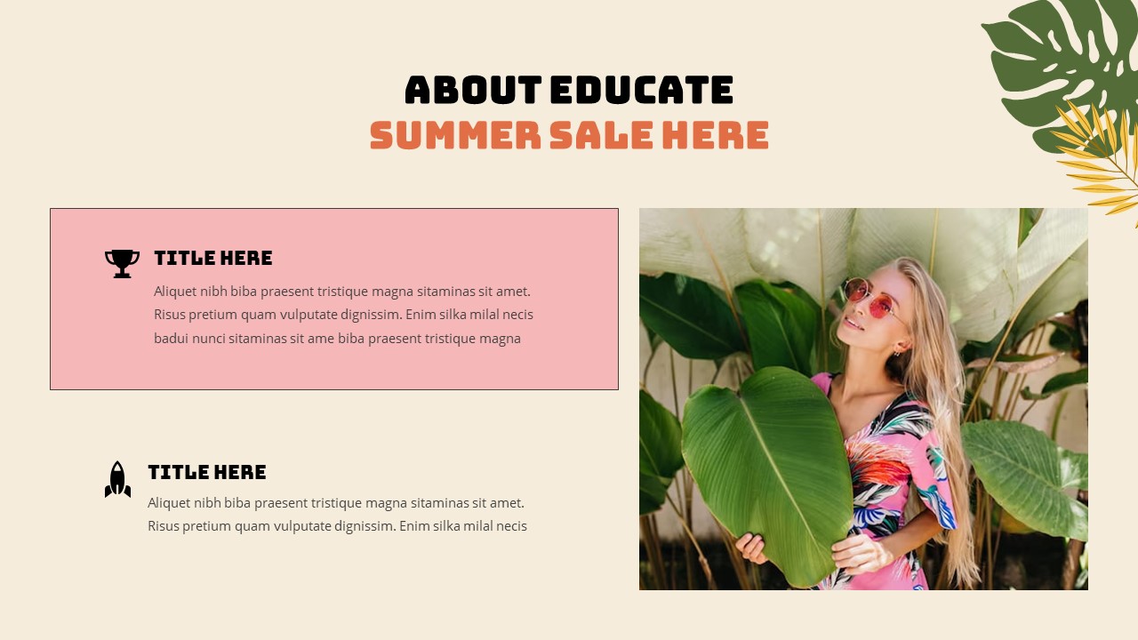 Summer Sale PowerPoint Template, Presentation Templates | GraphicRiver