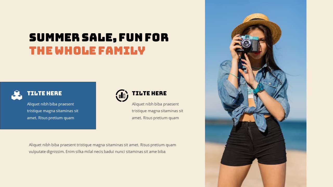 Summer Sale PowerPoint Template, Presentation Templates | GraphicRiver