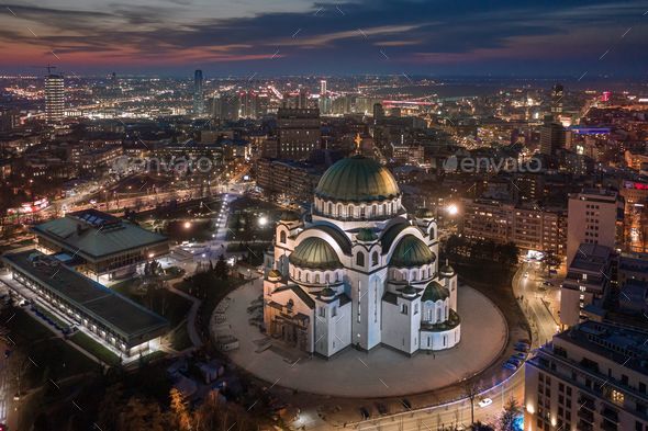 Beograd - Hram Svetog Save Stock Photo by wirestock | PhotoDune
