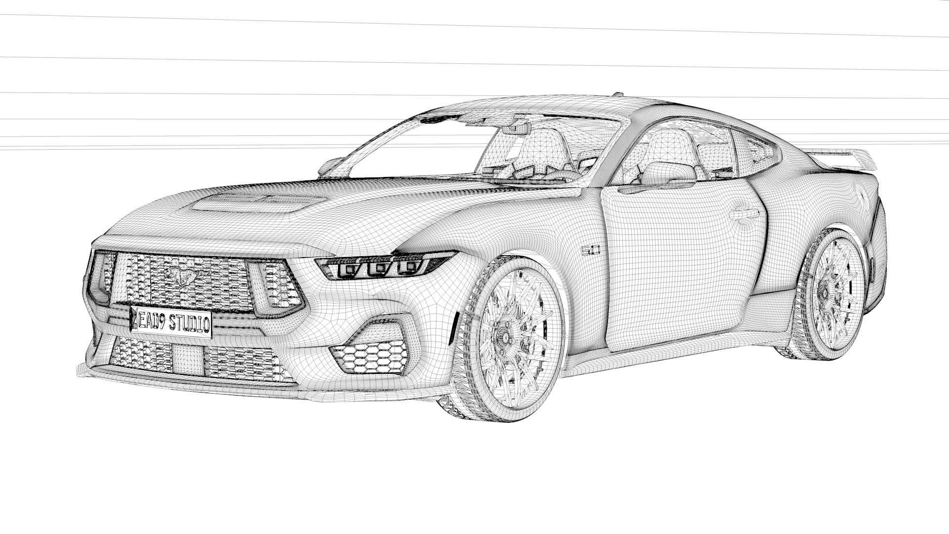 2024 Ford Mustang by EA09studio | 3DOcean