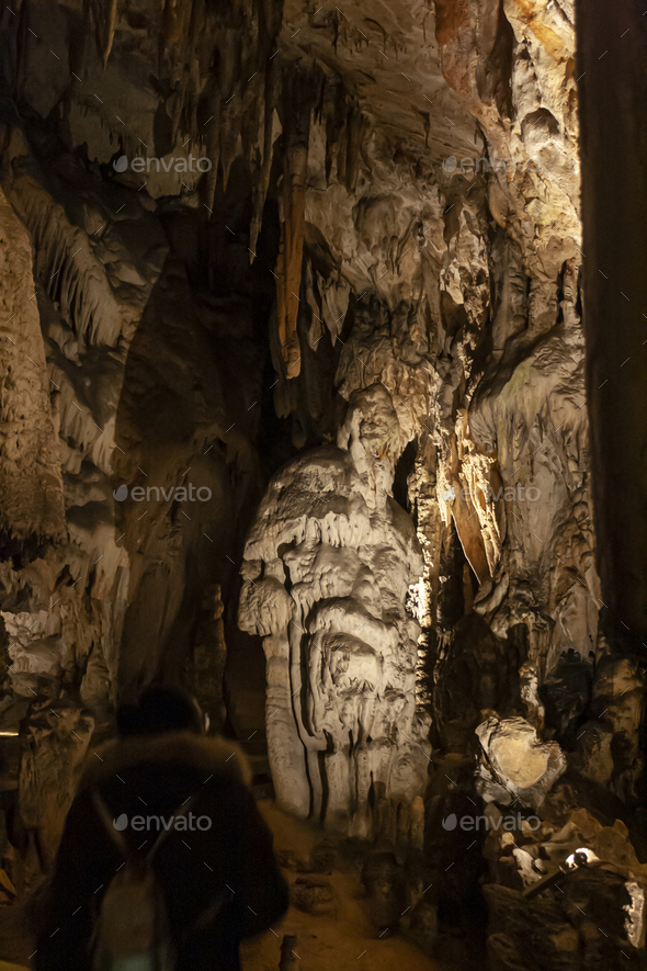 Cerovac caves, famous natural phenomena in Velebit nature park, Croatia ...