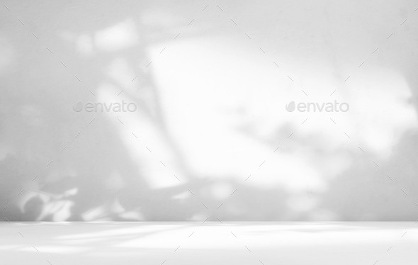 Shadow Studio Room Background,White Grey Wall Table Product Stock Photo ...