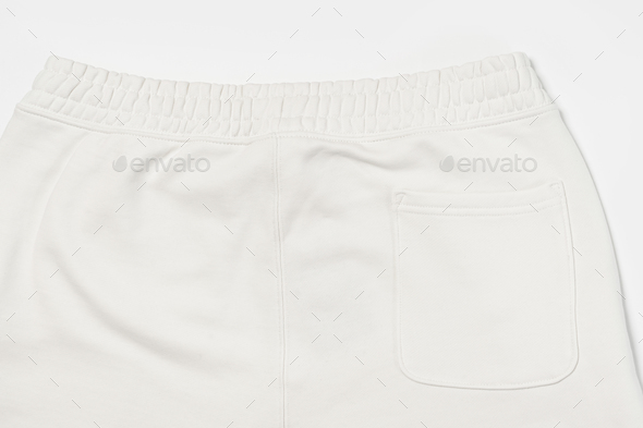 Cotton fabric texture of a white sweatpants Stock Photo by BLACKDAY