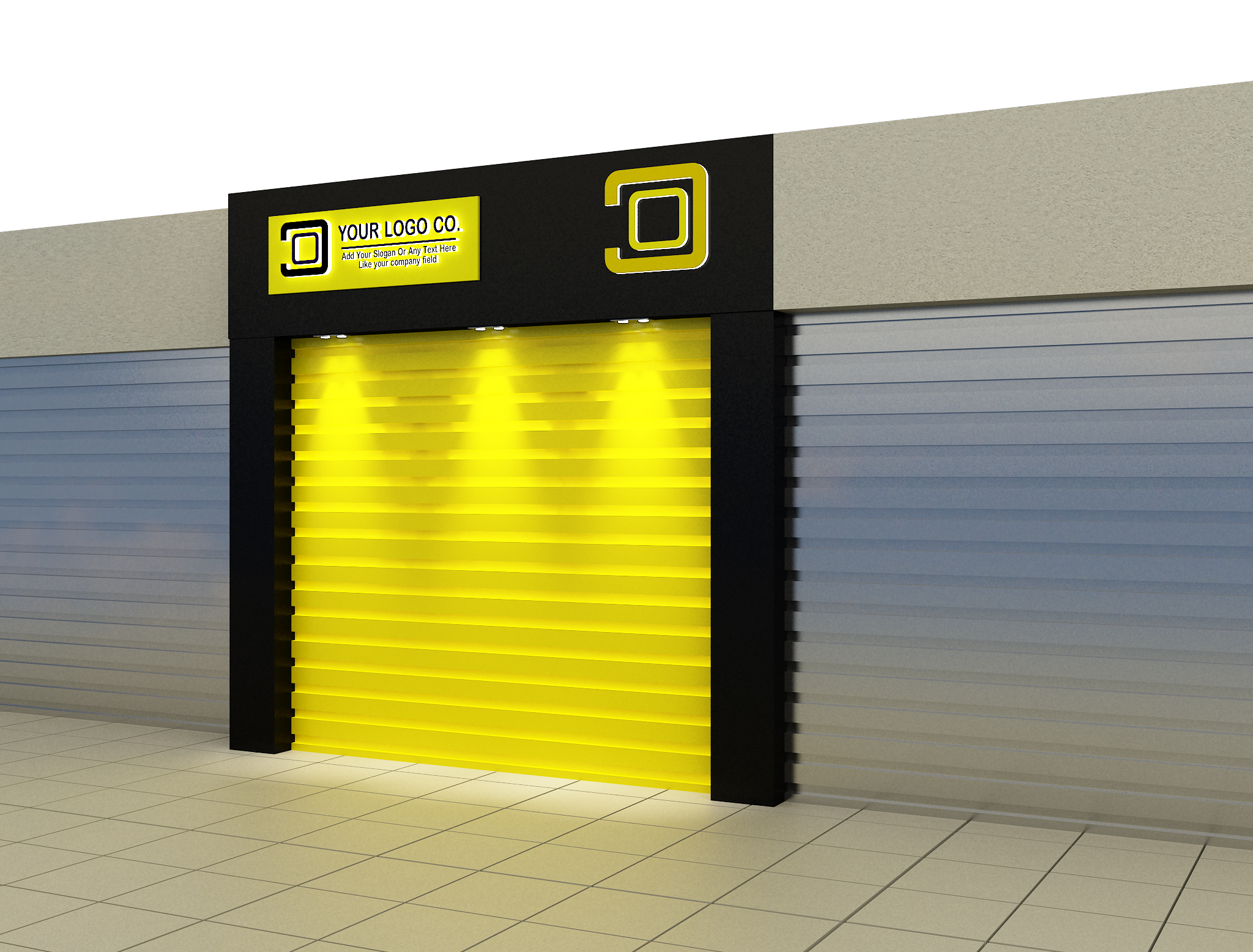 Car service entrance logo sign a607B by yahiazakreaa | 3DOcean