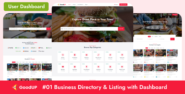 GoodUP - Business Directory & Listing HTML Template by ThemezhubLayouts