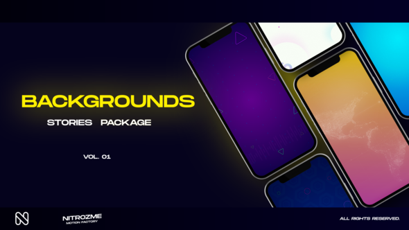 Backgrounds Stories Vol. 01, After Effects Project Files | VideoHive