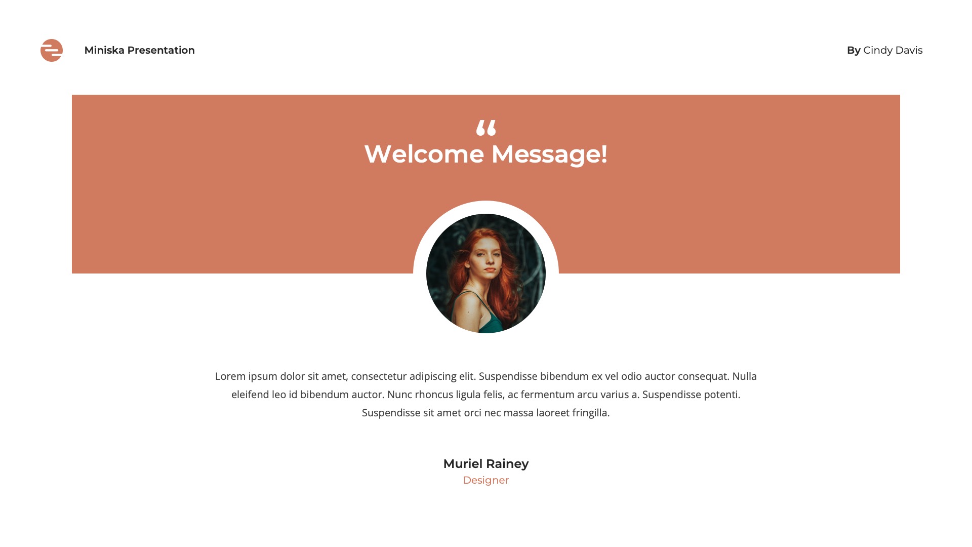 Miniska - Clean and Minimalist PowerPoint Template, Presentation Templates