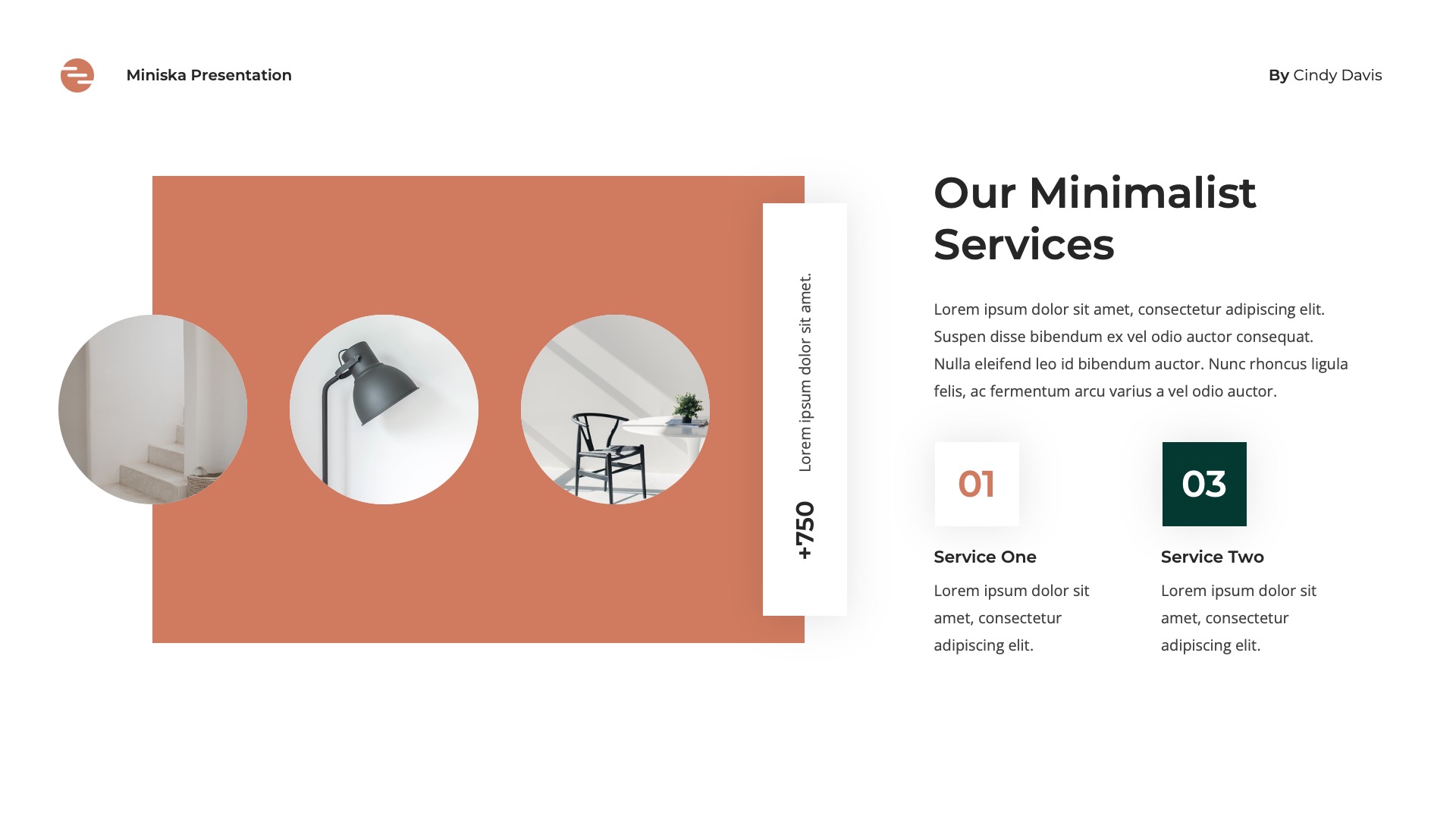 Miniska - Clean and Minimalist Keynote Template, Presentation Templates