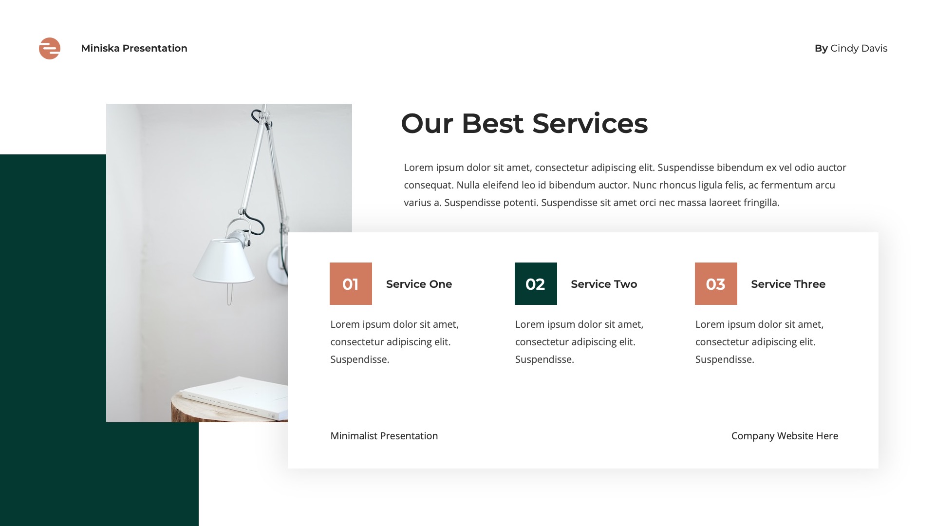 Miniska - Clean and Minimalist Keynote Template, Presentation Templates