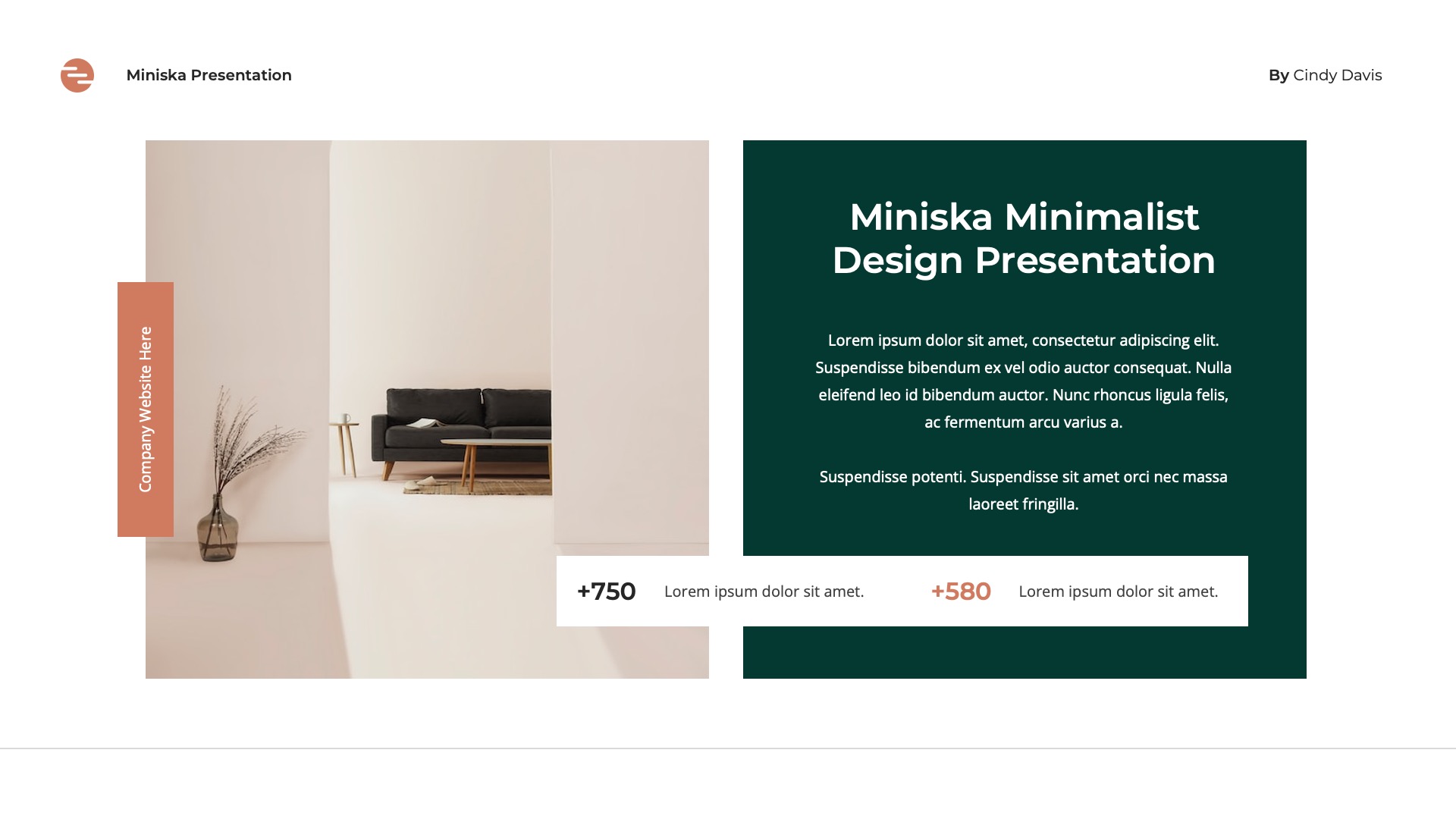 Miniska - Clean and Minimalist Keynote Template, Presentation Templates