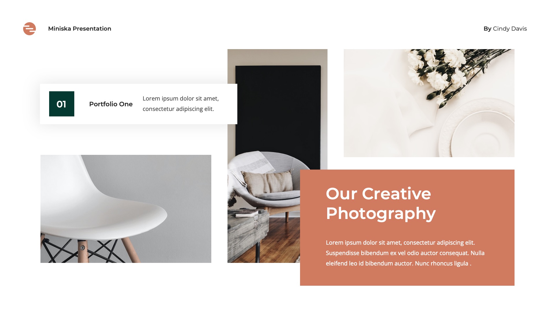 Miniska - Clean and Minimalist Keynote Template, Presentation Templates