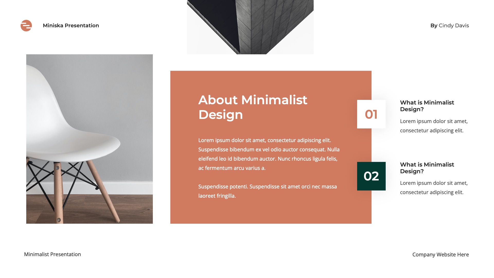 Miniska - Clean and Minimalist Keynote Template, Presentation Templates