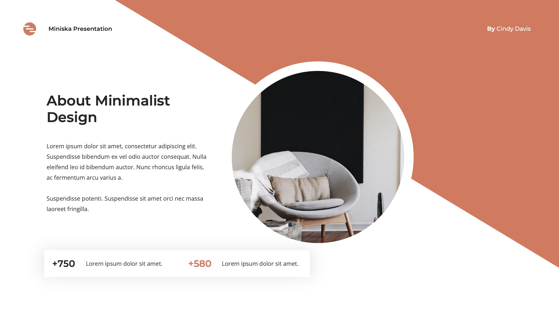 Miniska - Clean and Minimalist Keynote Template, Presentation Templates