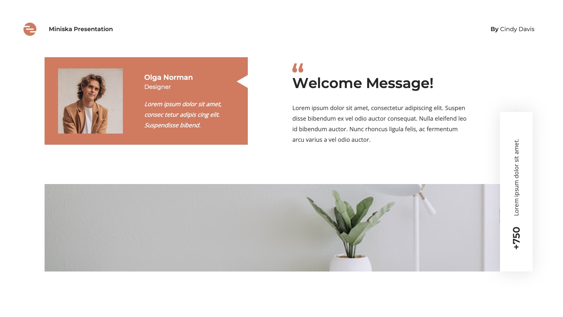 Miniska - Clean and Minimalist Keynote Template, Presentation Templates