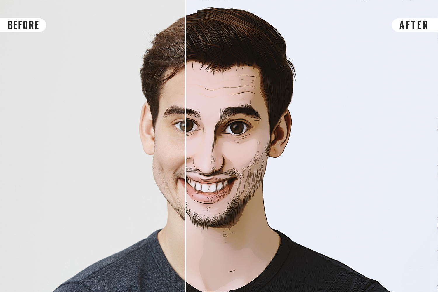 Cartoon Character Photo Effect, Add-ons | GraphicRiver