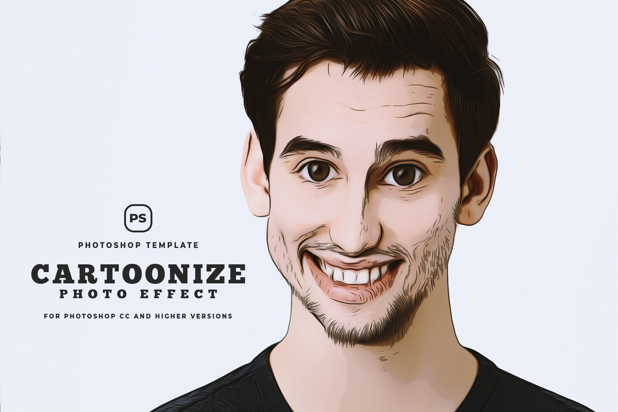 Cartoon Character Photo Effect, Add-ons | GraphicRiver