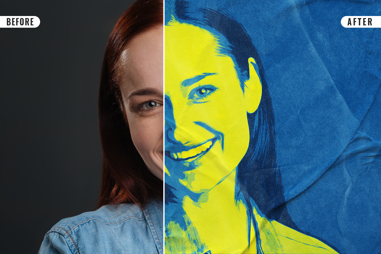 Glued Pop Art Photo Effect, Add-ons | GraphicRiver