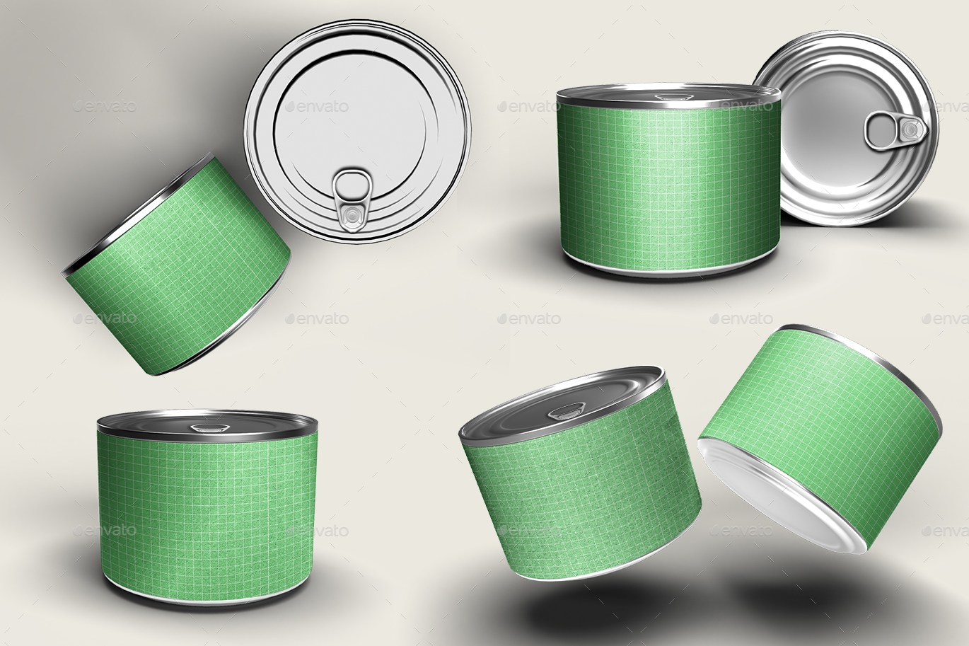 Food Can Mockup Template, Graphics | GraphicRiver